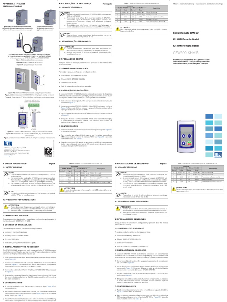 WEG-cfw300-khmir-serial-remote-hmi-set-kit-hmi-remota-serial-kit-hmi ...