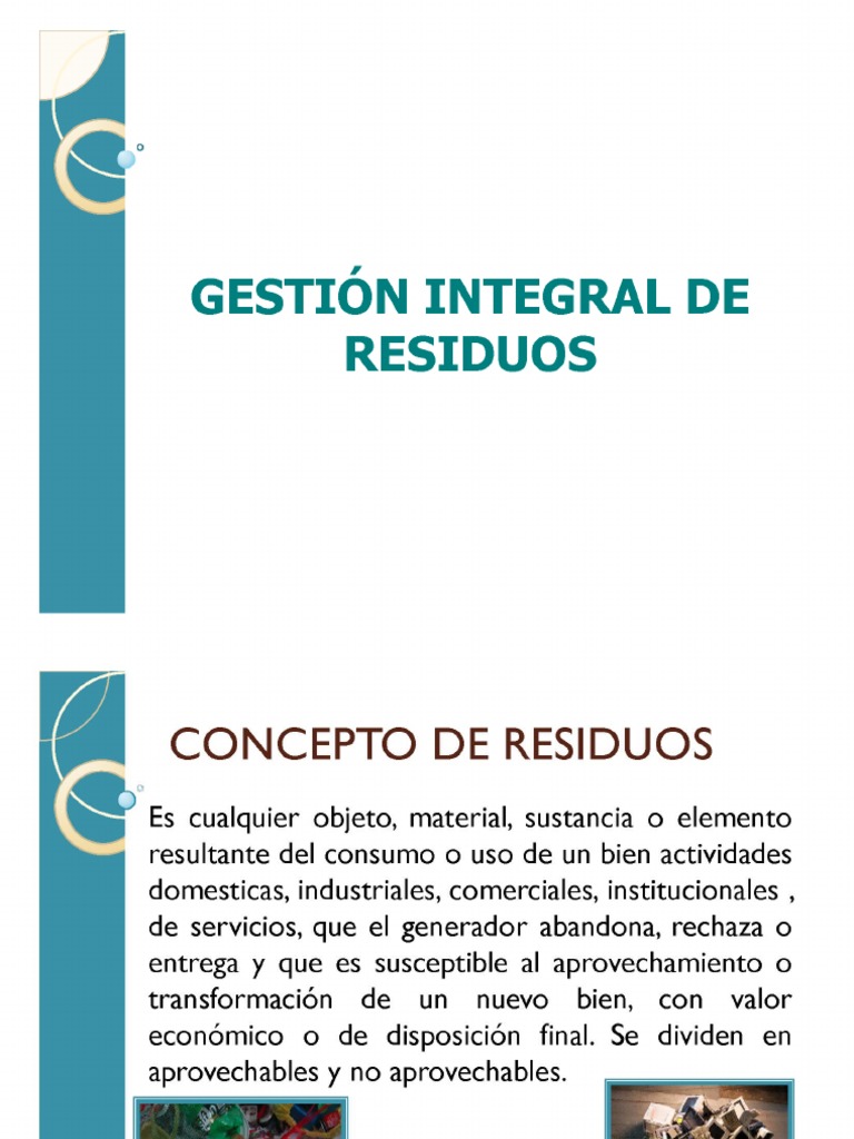 Manual de Gestion Integral de Residuos | PDF