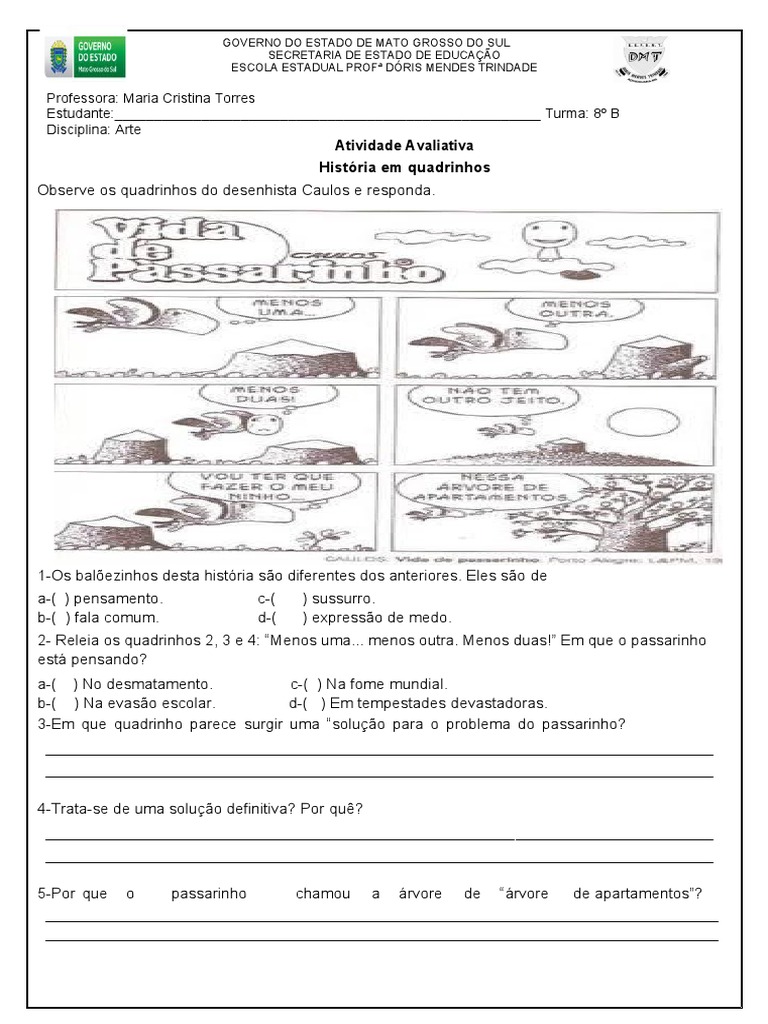 Atv Hqs 8 Ano B 16 Jun | PDF