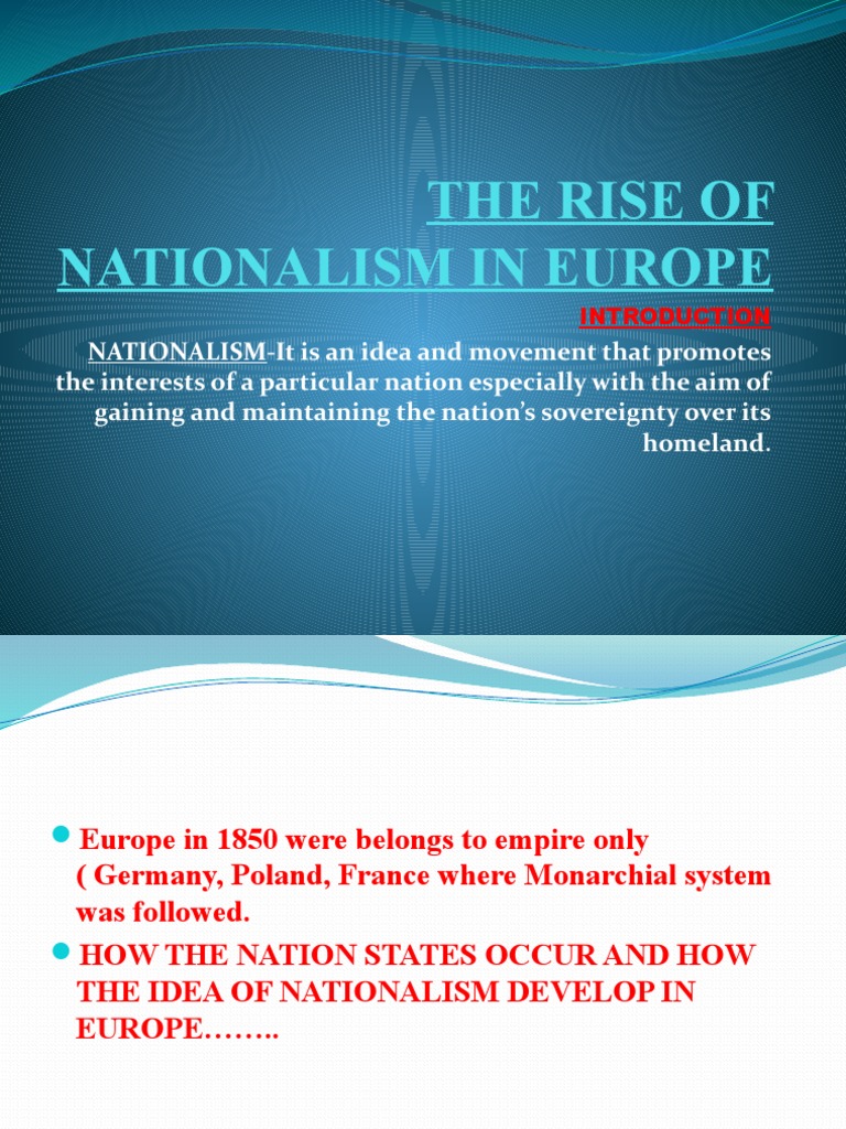 The Rise of Nationalism in Europe PPT For Explanation | PDF | Balkans ...