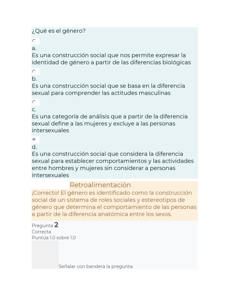 Examen Final Violencia - 1er Intento | PDF