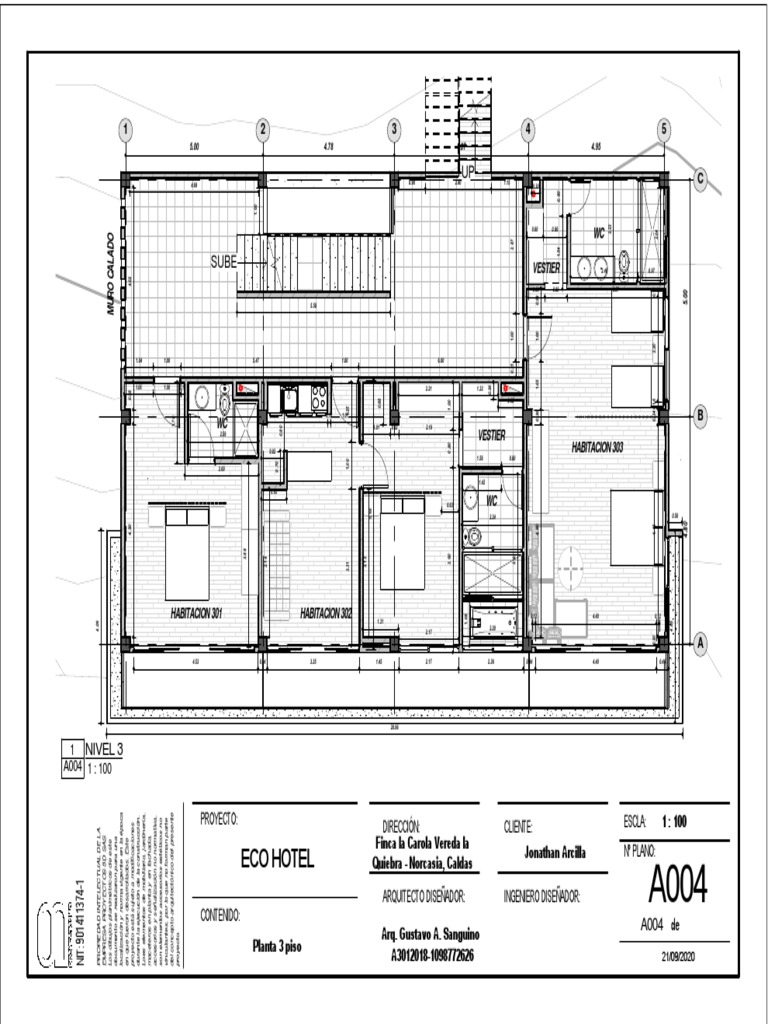A004 - Planta 3 Piso | PDF