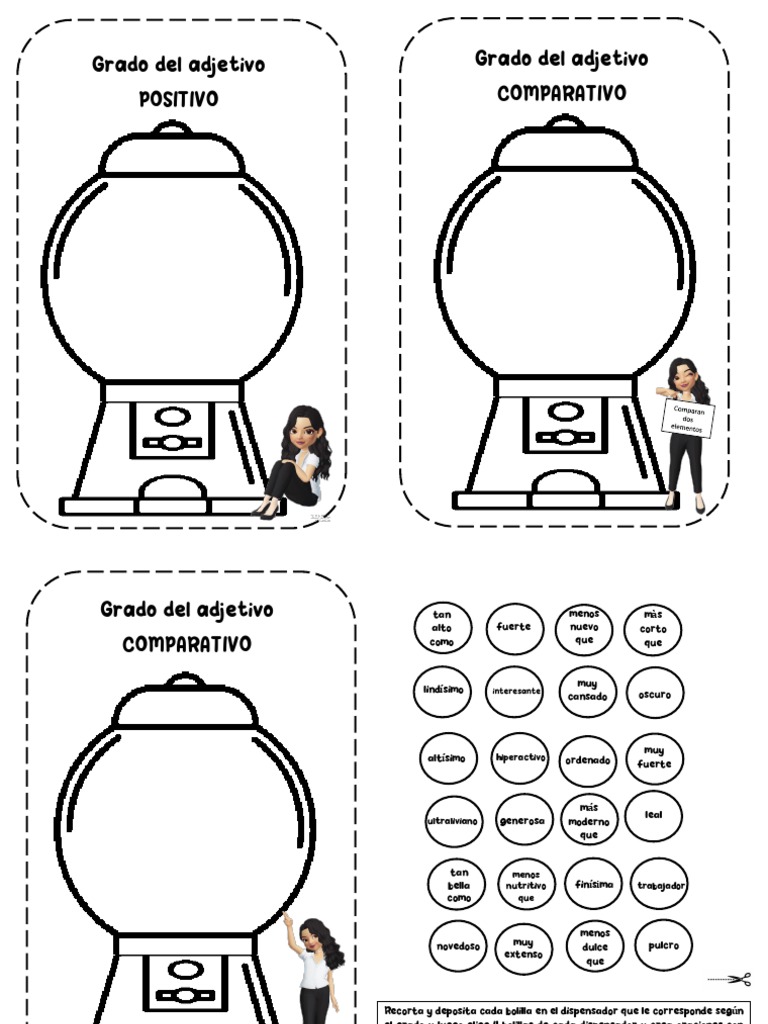 GRADOS DEL ADJETIVO | PDF
