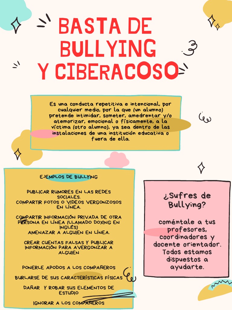 Afiche Bullying | PDF