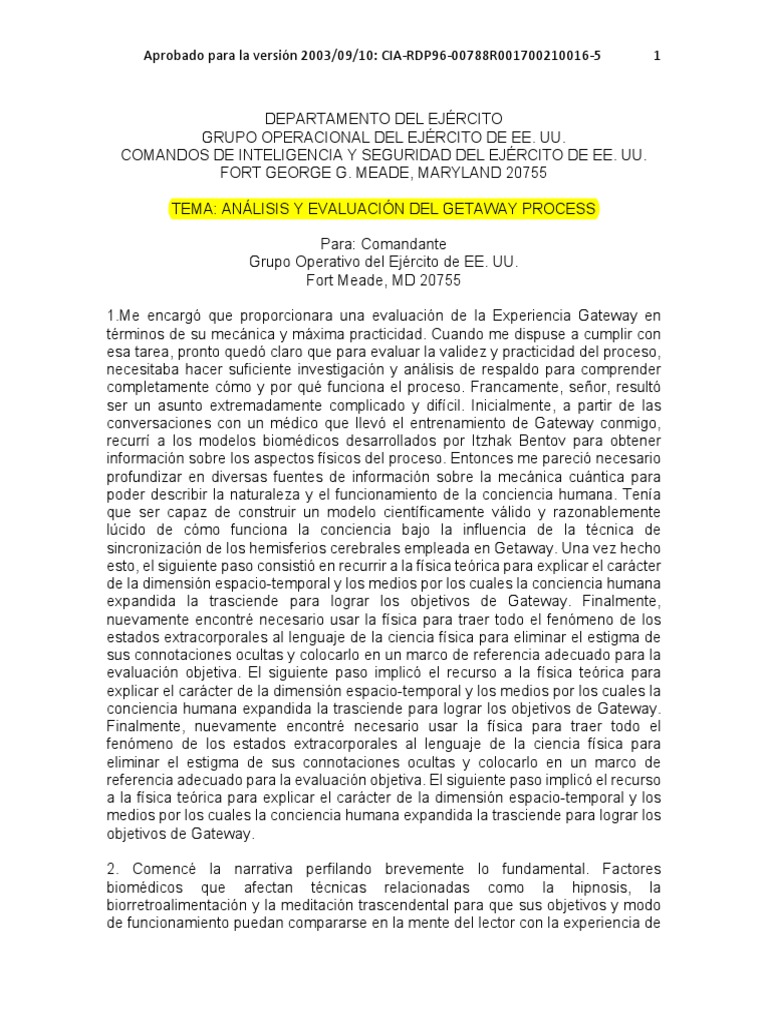 The Gateway Experience (En Español) | PDF | Cerebro | Holografía