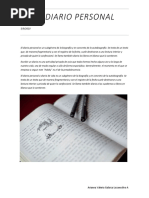 Estructura y partes del diario personal | PDF | Diario