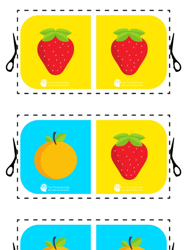 Dominó de Frutas | PDF