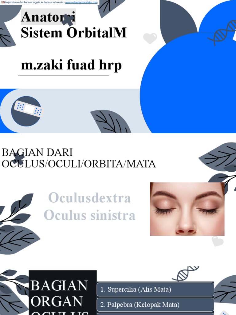 Orbita Sistem Zaki Fuad B Indo | PDF