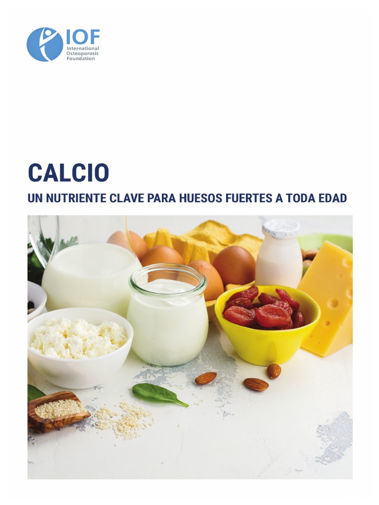 spanish_calcium-factsheet | PDF | Calcio | Leche