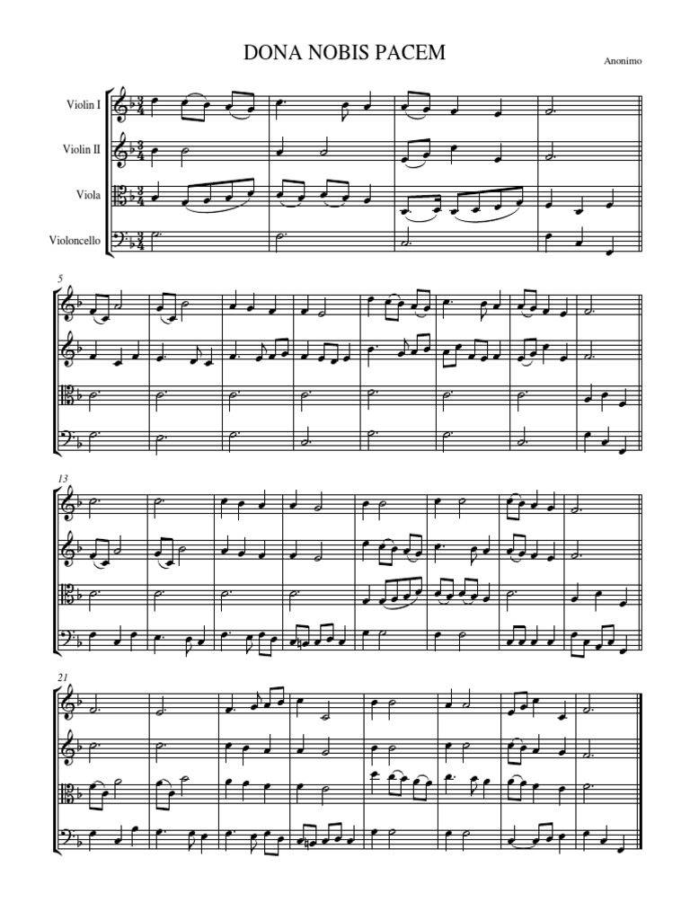Dona Nobis Pacem | PDF
