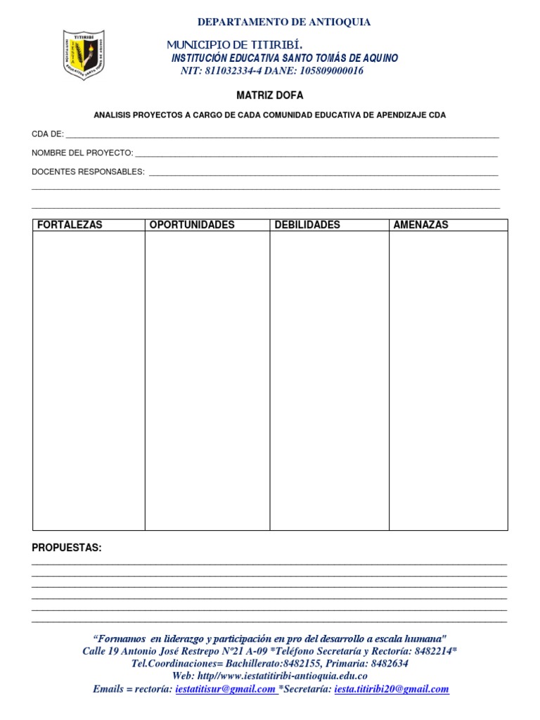 Formato Dofa | PDF | Finanzas y dinero | Ciencias sociales