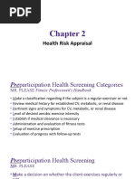 ACSM Preparticipation Screening Guidelines | PDF