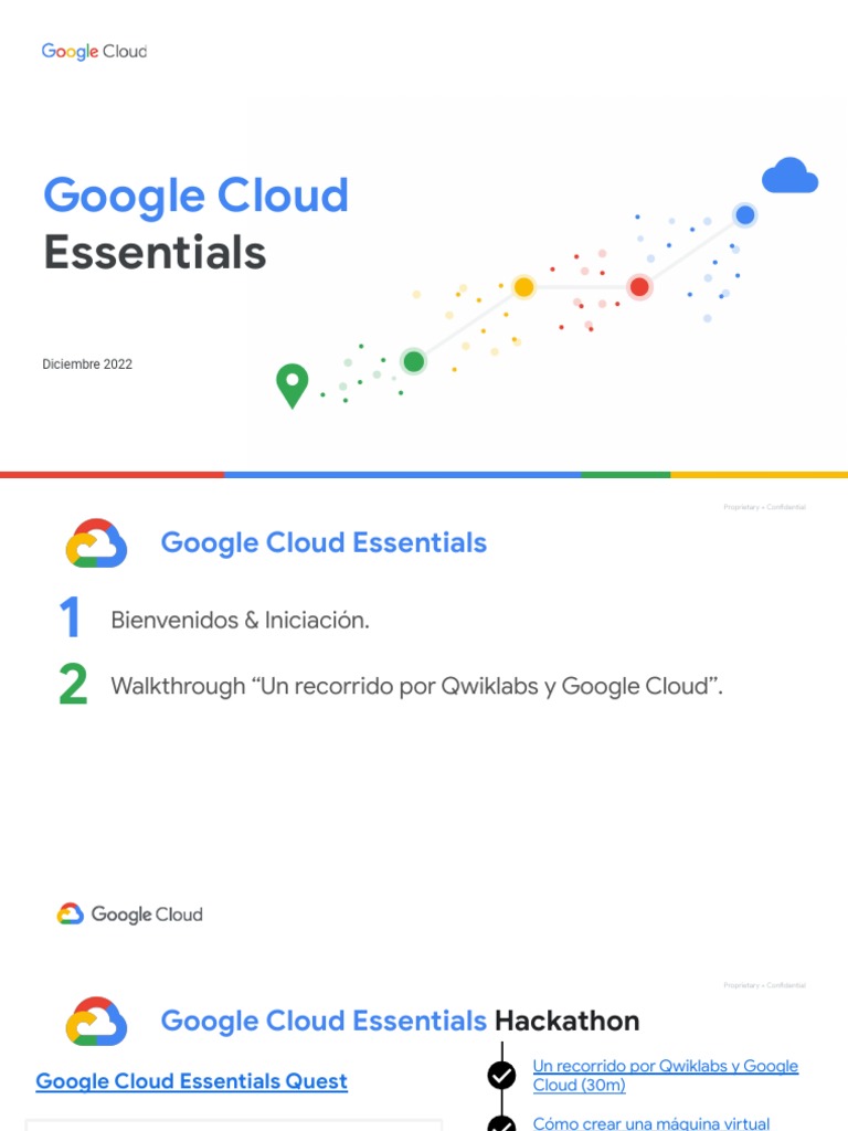 Google Cloud Essentials-Dia1 | PDF