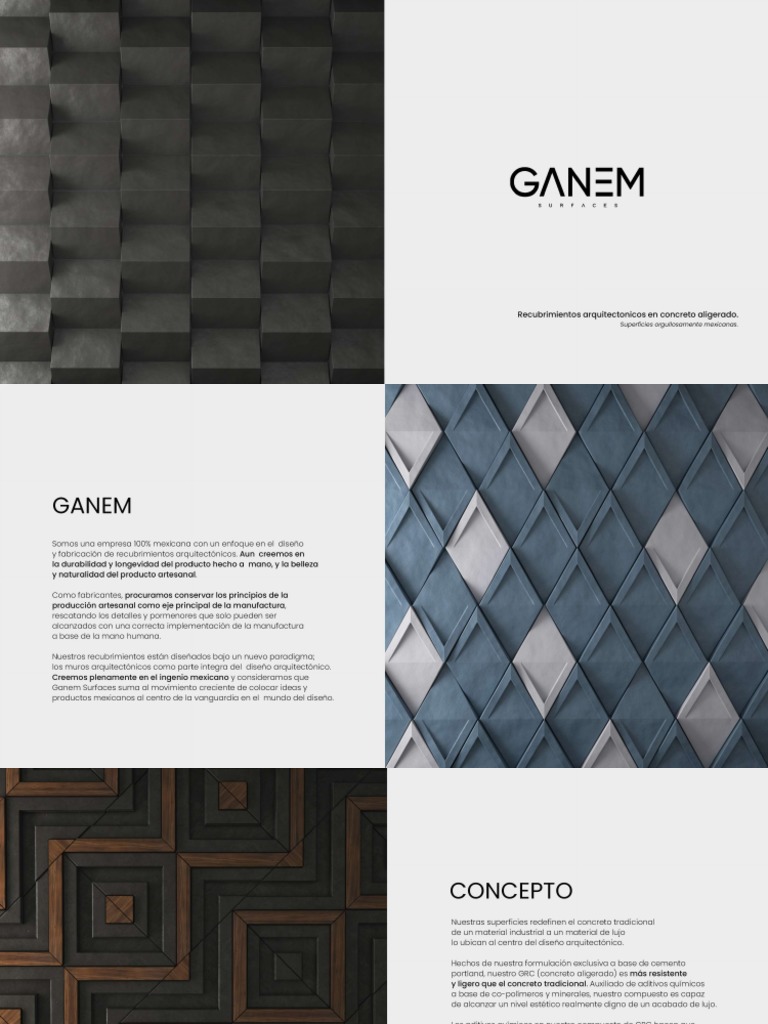 Ganem Surfaces Catalogo 2021 - Compressed | PDF