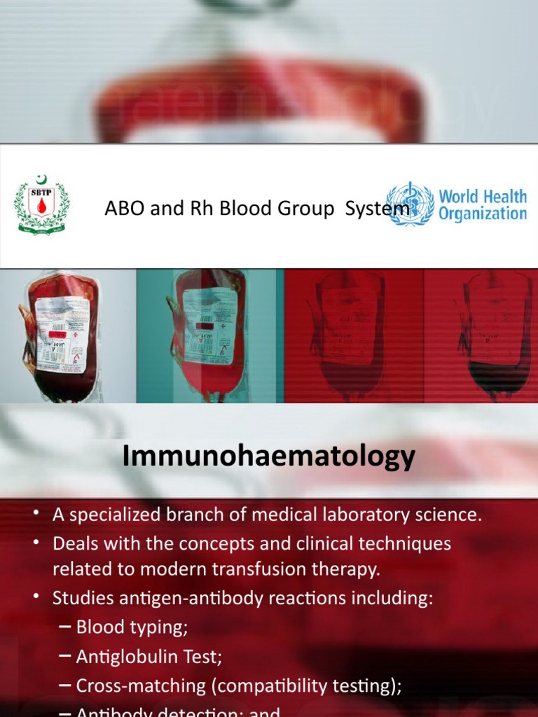 ABO and RH Blood Group System | PDF | Blood Type | Antibody