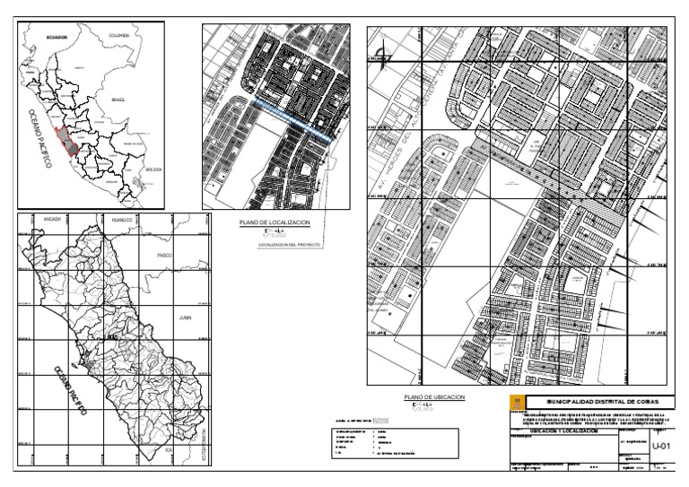 1.-Plano de Ubicacion y Localizacion | PDF