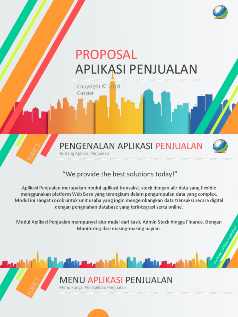 Proposal Aplikasi Penjualan | PDF