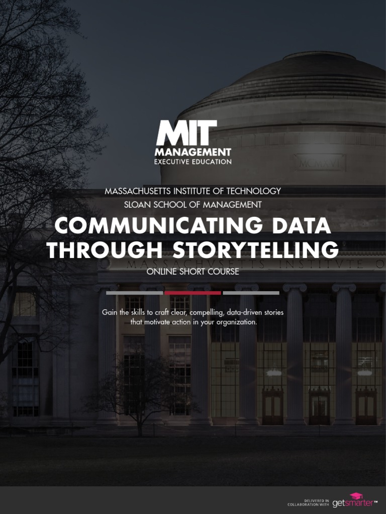 MIT PTD Course - Brochure | PDF | Educational Technology | Data Science