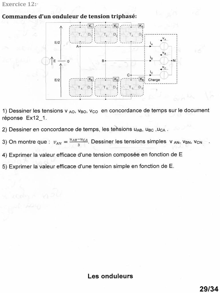 Corrigé Exo 12 | PDF Corrigé Exo 12 | PDF