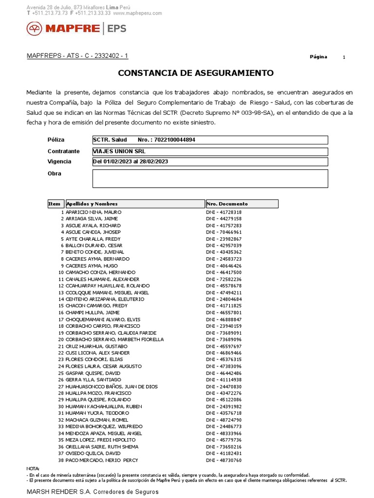 SCTR Constancia 002332402-0001 20230130180708 | PDF