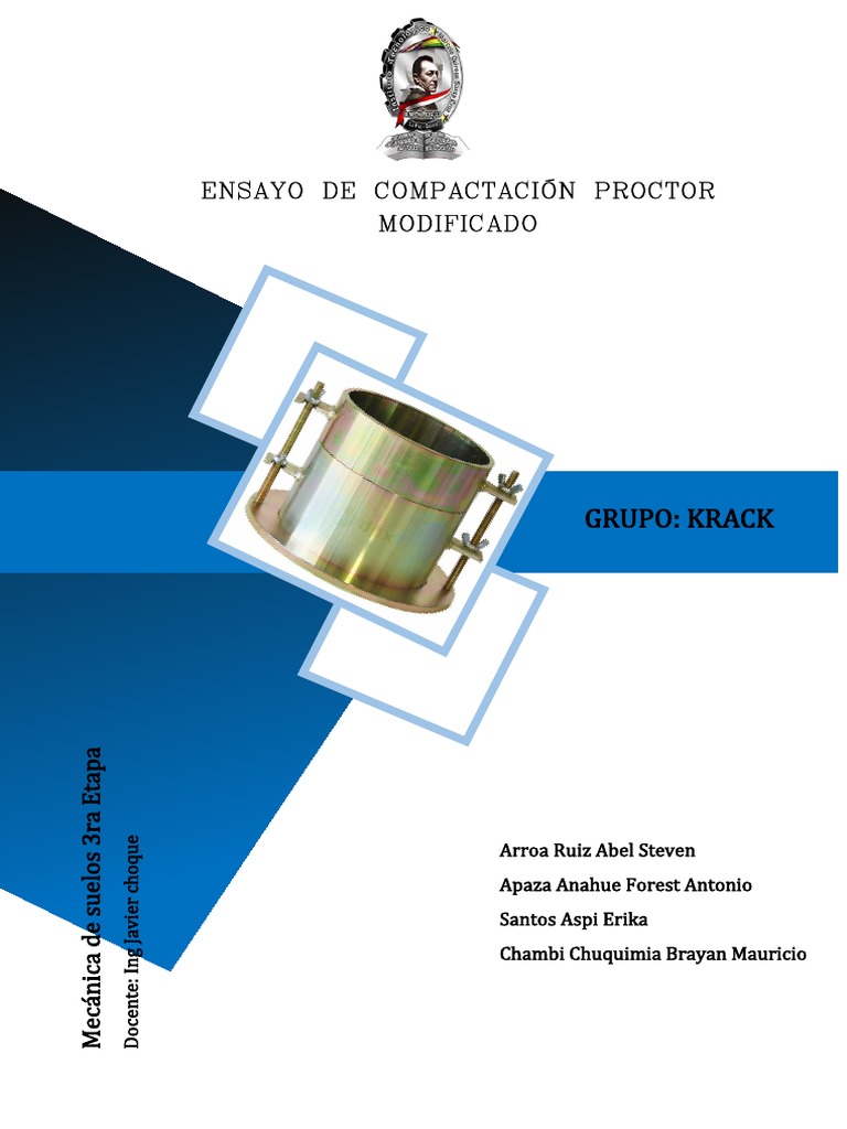 Proctor Modificado | PDF
