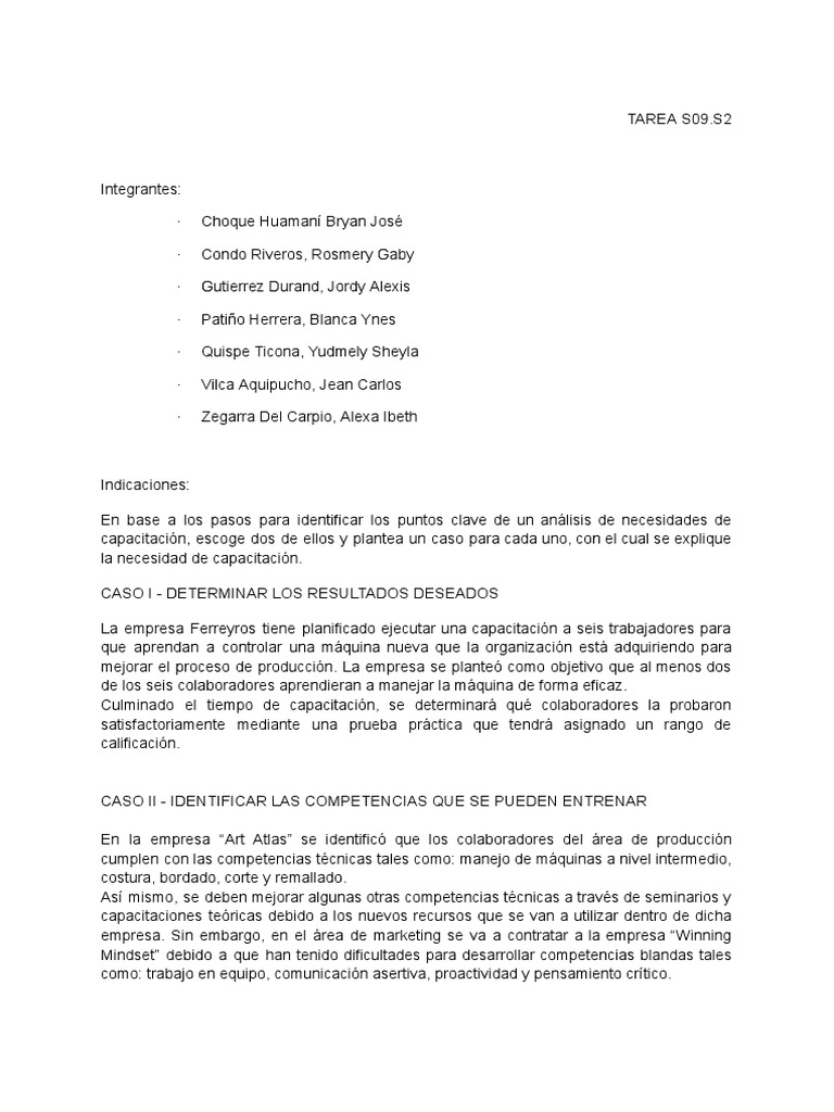 Tarea S09.S2 | PDF