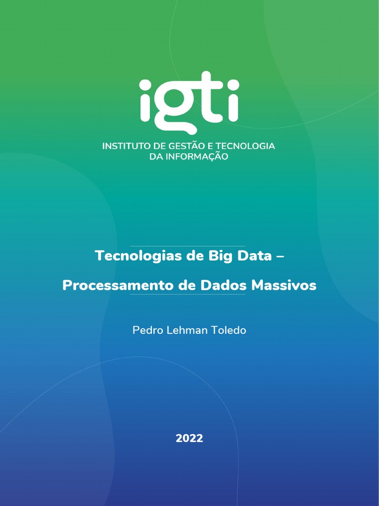 Apostila - Módulo 2 - Engenheiro (A) de Dados Cloud | PDF | Big Data | Sistema de processamento ...