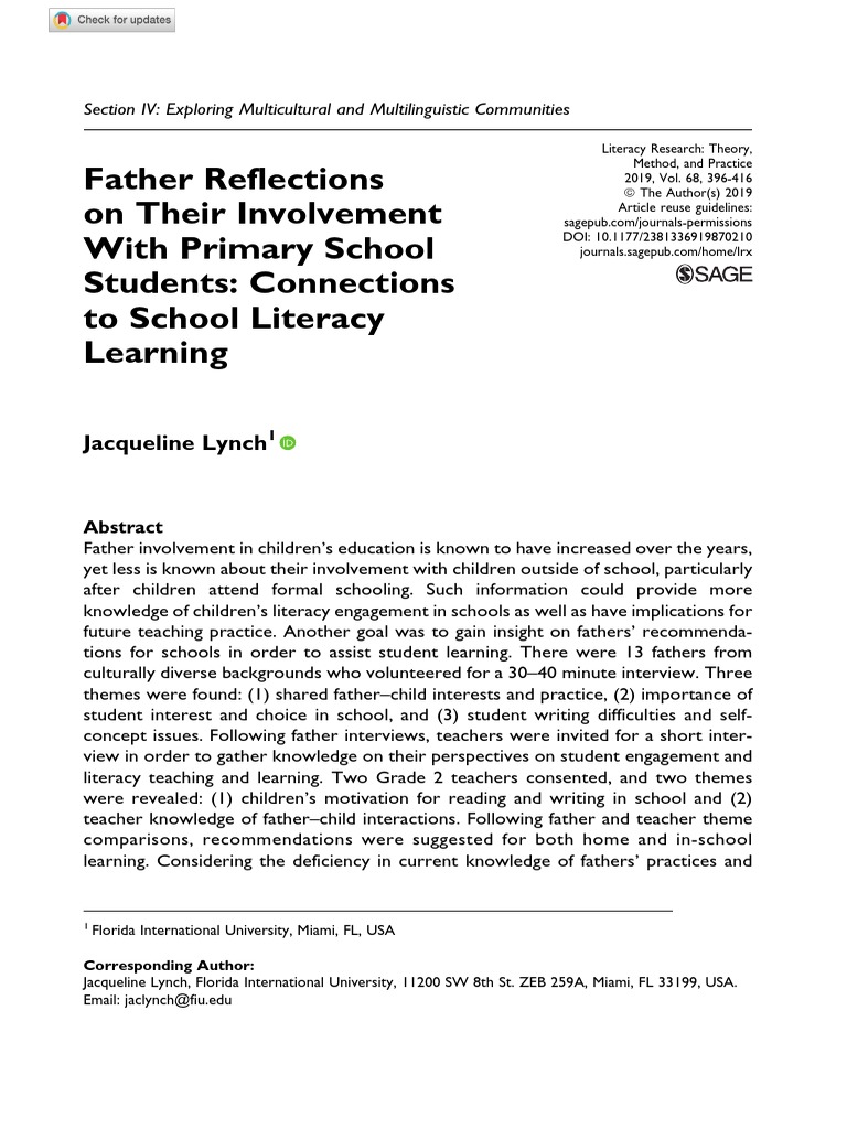lynch-2019-father-reflections-on-their-involvement-with-primary-school-students-connections-to ...