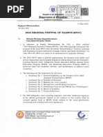 DFOT Technolympics Guidelines 2025 | PDF | Cuisine | Foods