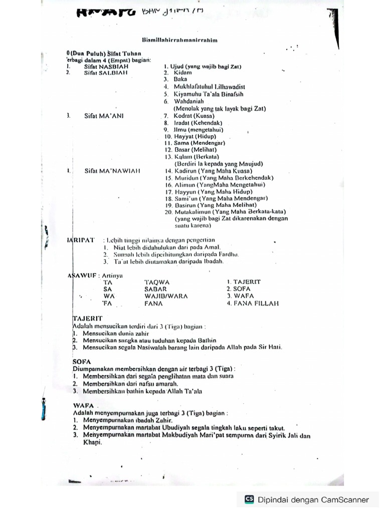 Kitab Abi Muhammad Ilmi | PDF