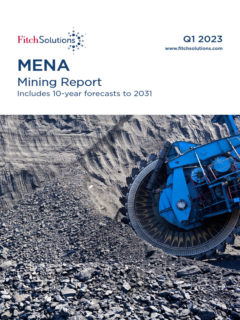 MENA Mining Report - Q1 2023 | PDF | Mining | Economic Growth