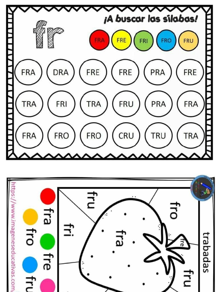 Colorea Silabas | PDF