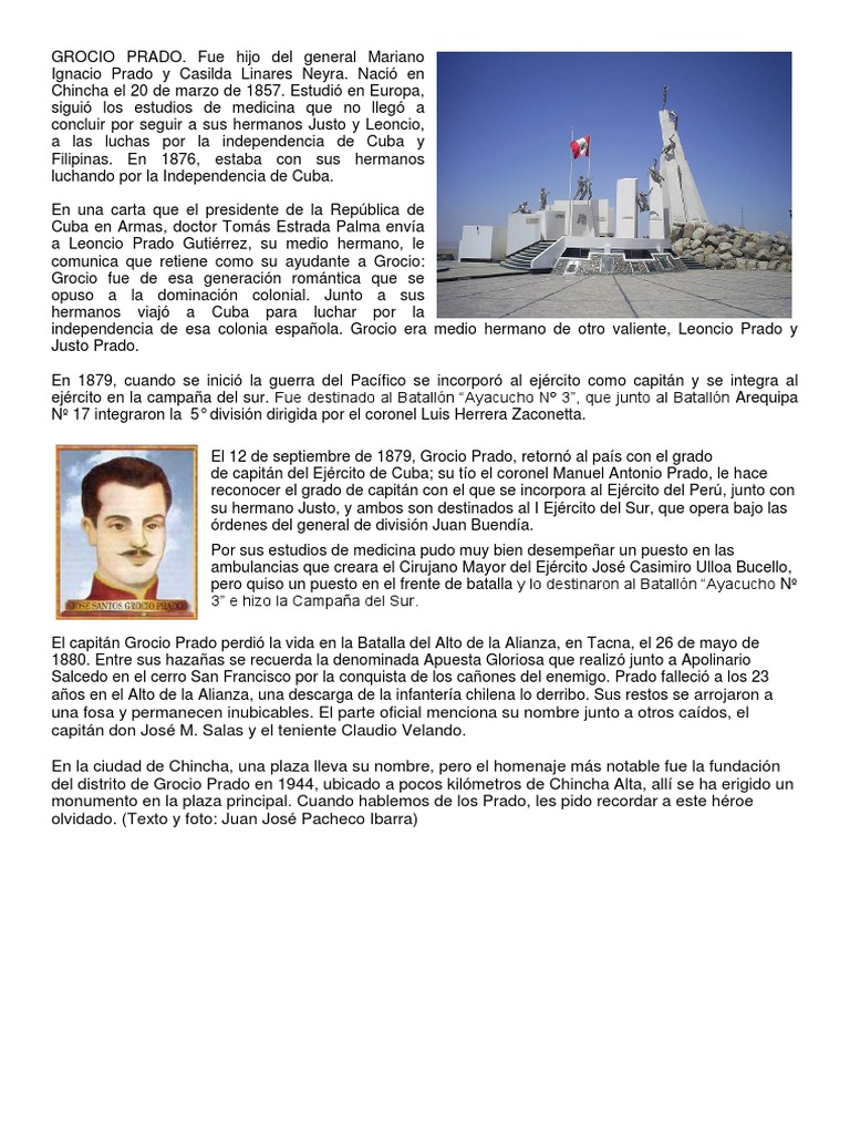 Grocio Prado | PDF | Cuba | Conflictos