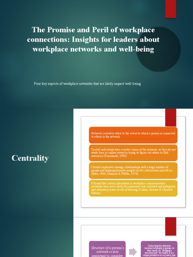 The-Promise-and-Peril-of-workplace-connections | PDF