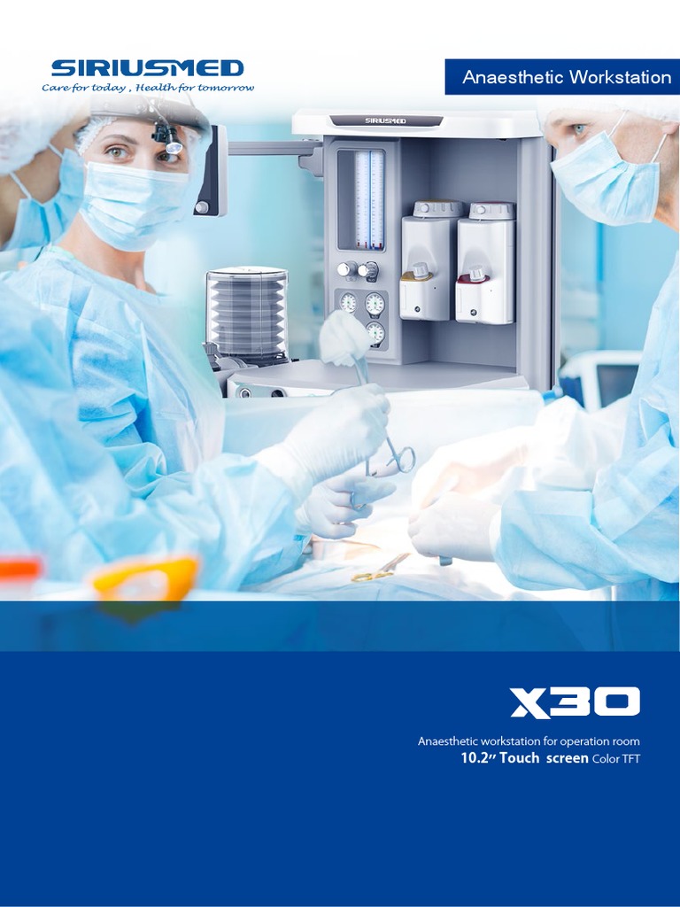 X30 anesthesia machine | PDF