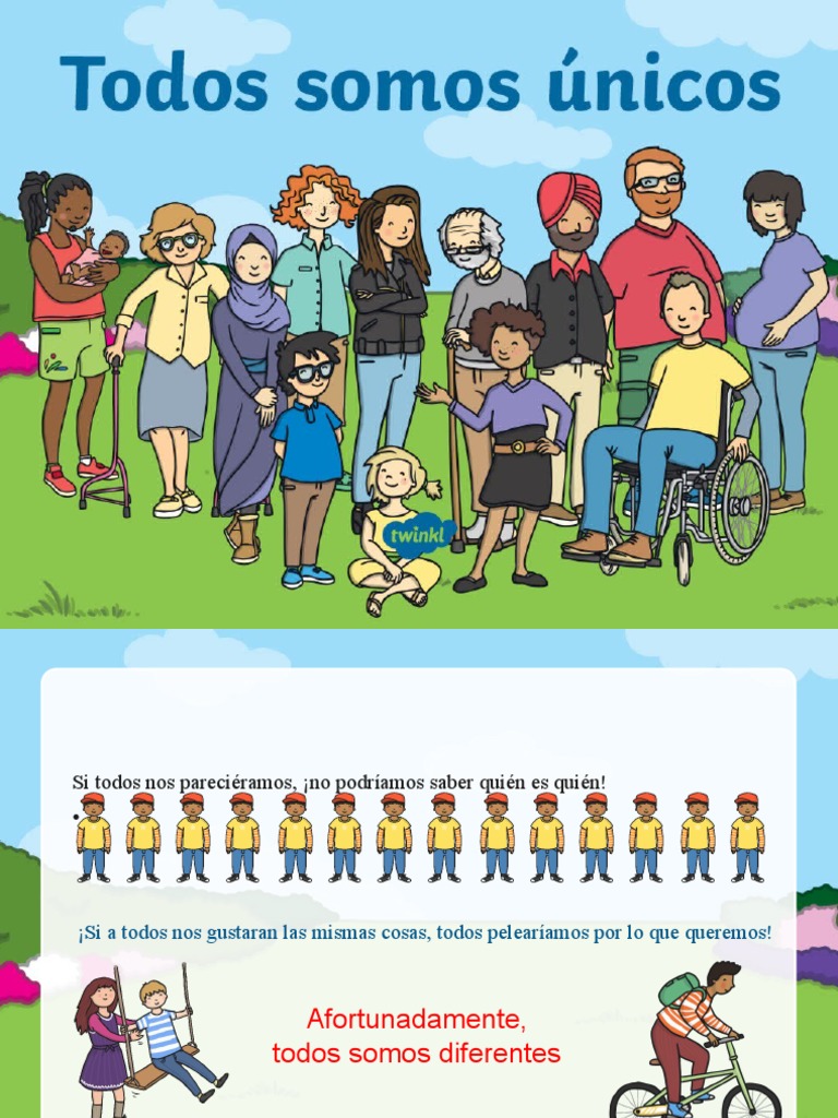 Todos Somos Únicos | PDF | Ciencias sociales | Relaciones personales ...