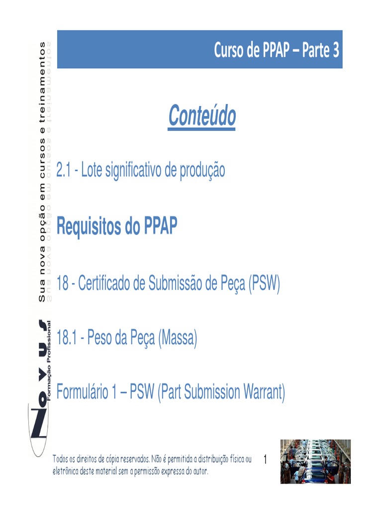 2019 - PPAP - Parte 3 | PDF