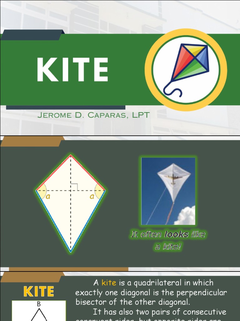 Q4L6 Properties of Kite | PDF | Geometric Shapes | Elementary Geometry