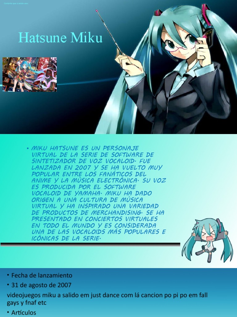 Hatsune Miku | PDF