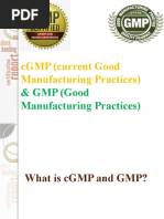 Current Good Manufacturing Practices (CGMP) 10 Principle's | PDF ...