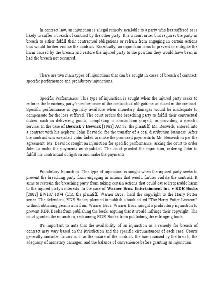injunction-pdf-breach-of-contract-injunction