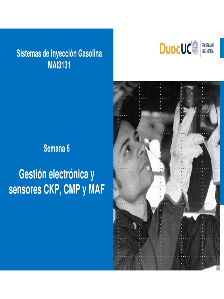 3 1 1 Gestion Electronica y Sensores CKP CMP y MAF | PDF | Electrónica | Resistor