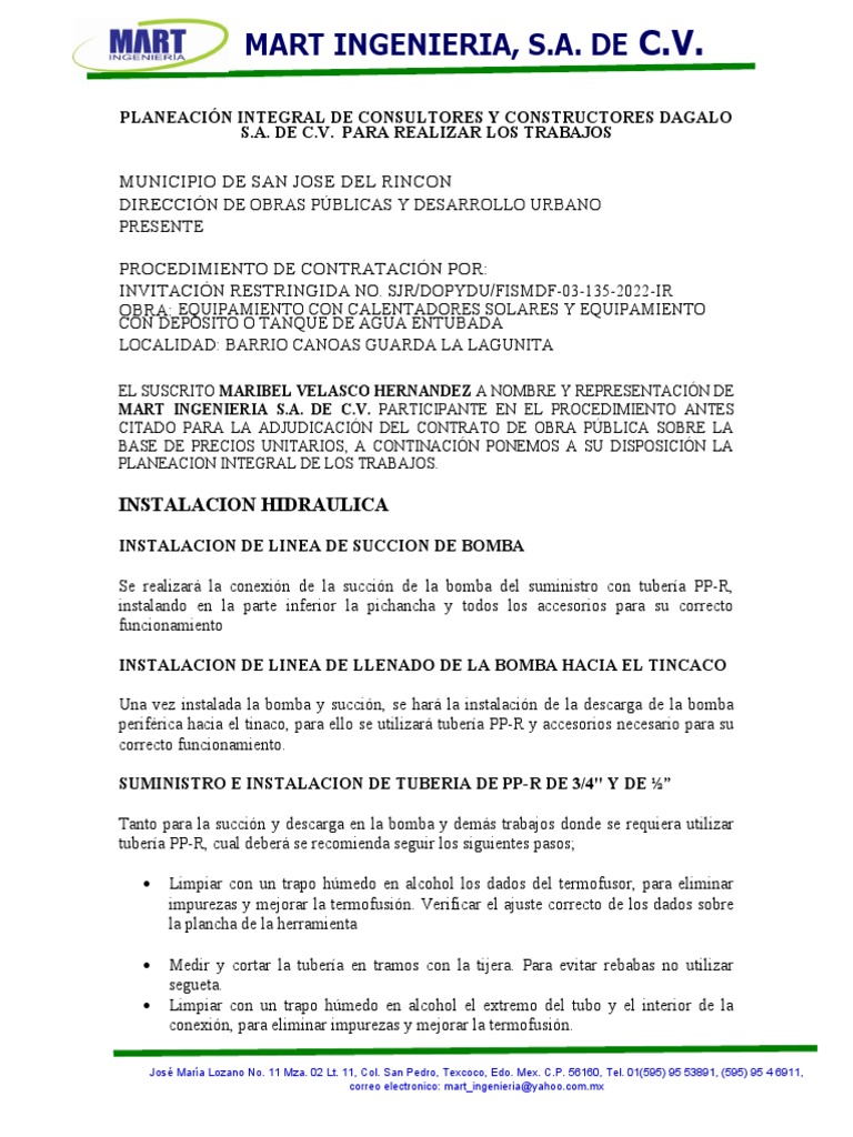 Planeacion Integral Mart Calentadores | PDF | Bienes manufacturados ...