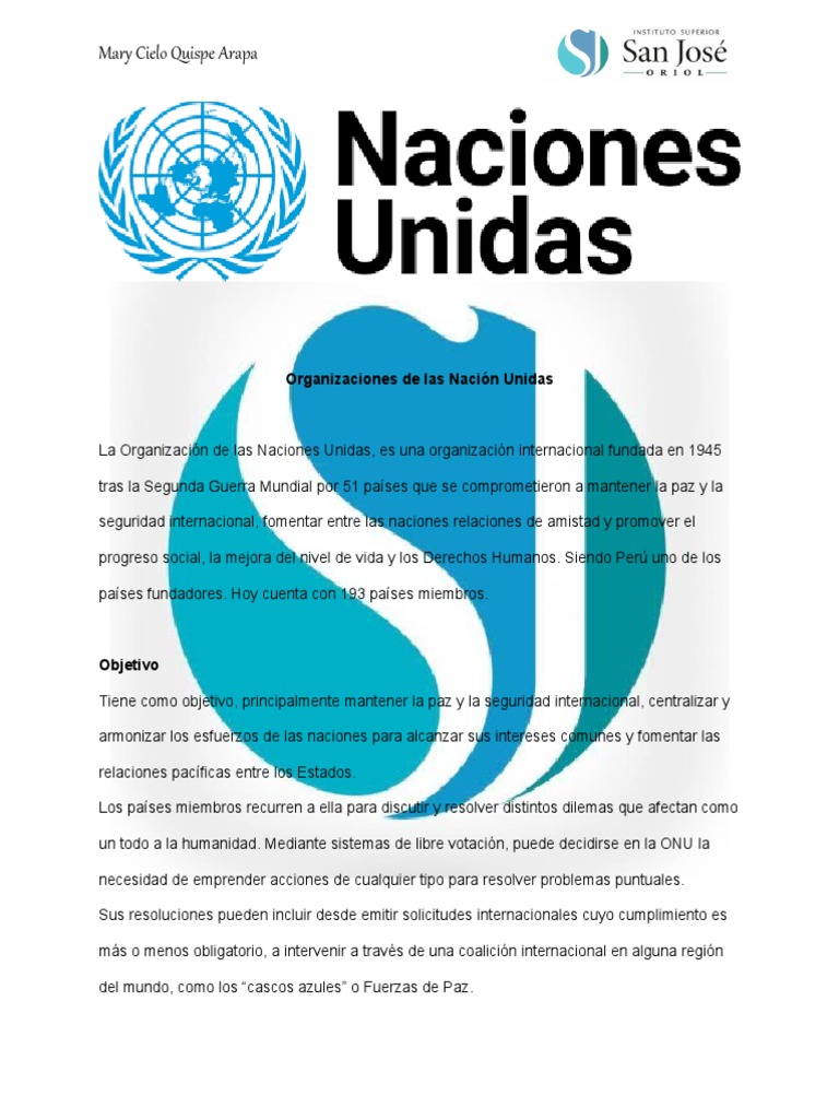 ONU | PDF