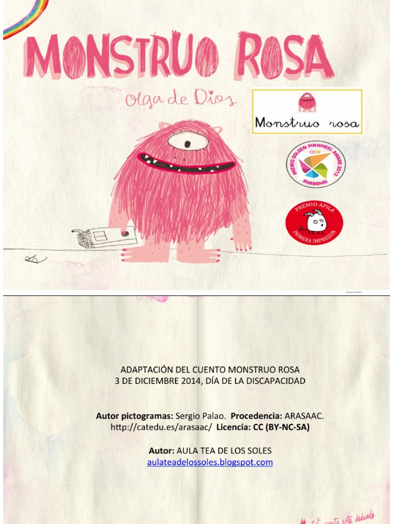 Monstruo Rosa Con Pictos 1 | PDF