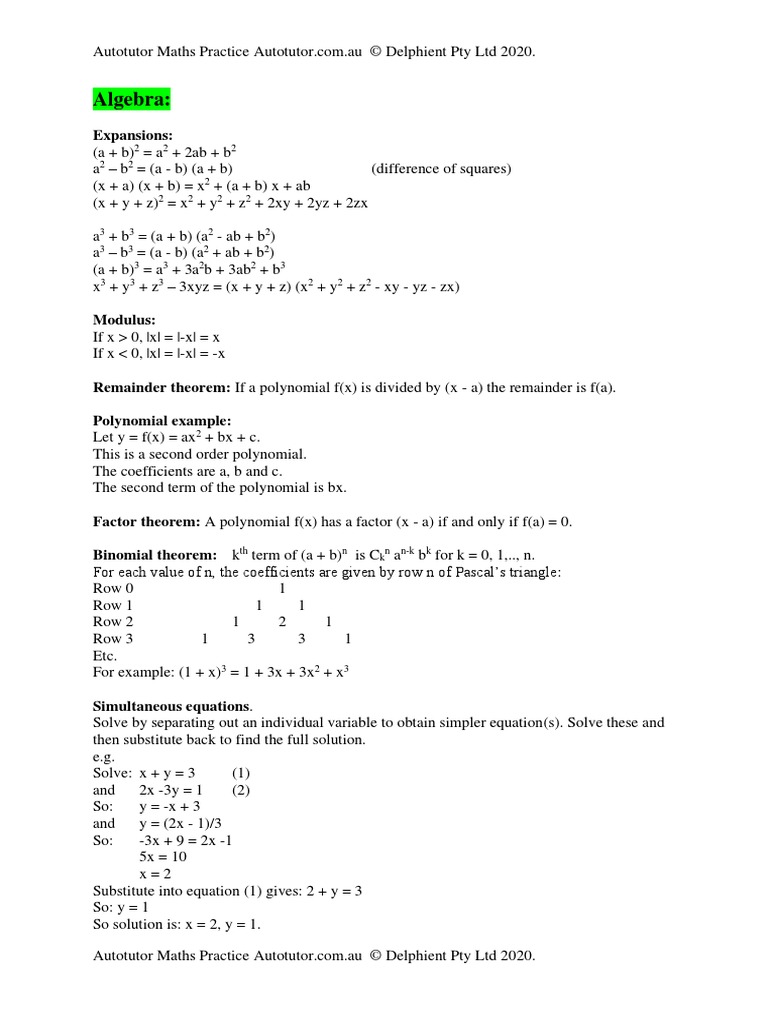 Algebra Geometry Statistics All | PDF | Triangle | Trigonometric Functions