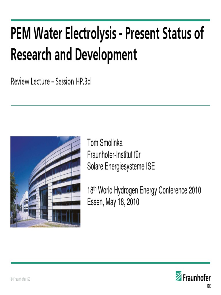 hp-3d Pem-Electrolysis Smo1 | PDF