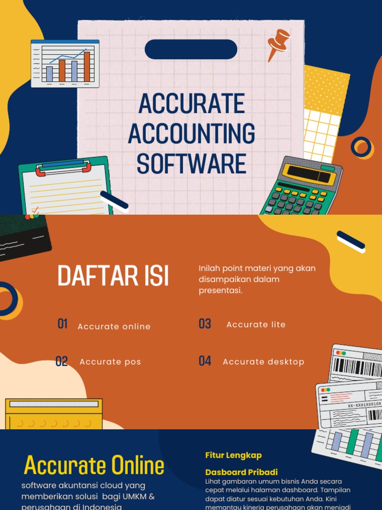 Materi Mengenai Accurate Accounting Software | PDF