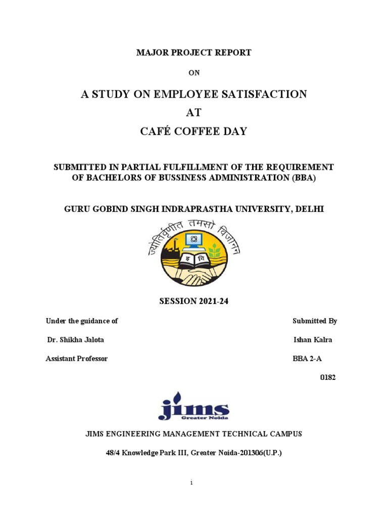 Final MAJOR PROJECT REPORT..Mahima Satya | PDF | Job Satisfaction | Motivation