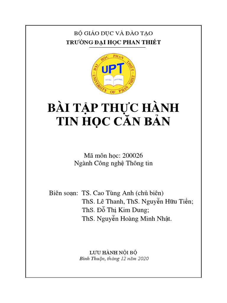 TaiLieuThucHanh THCB UPT v1.0 (2) | PDF